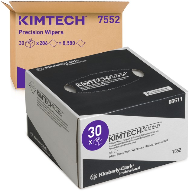 Poetsdoek Kimtech Science 208x112mm wit 7552 30 pak Alles voor kantoor